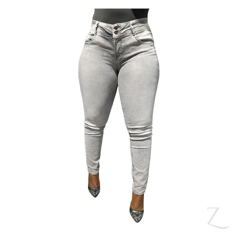 Ladies Strong Stretchy Slim Fit Denim Jeans | Plain | "Taka" - A Grade ...