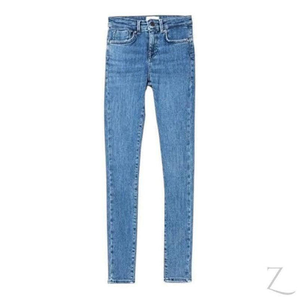 Ladies Super Stretchy Super Skinny Push Up Denim Jeans | Plain | "Phel ...
